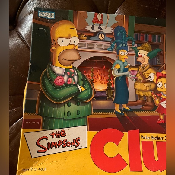 Hasbro | Other | Clue Simpson Edition Collectible | Poshmark